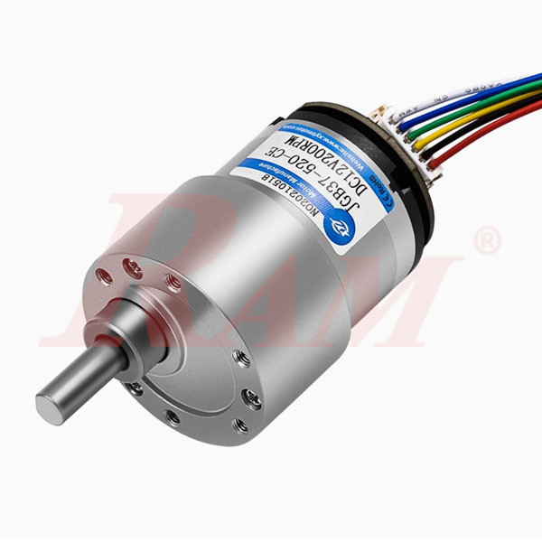 JGB37-520 Self-Balancing Geared Motor 12Vdc 107 rpm Torque 4.8 kg.cm ...
